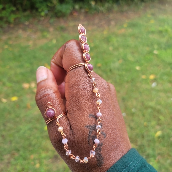 Hand Crafted | Jewelry | Copper Finger Chain | Poshmark